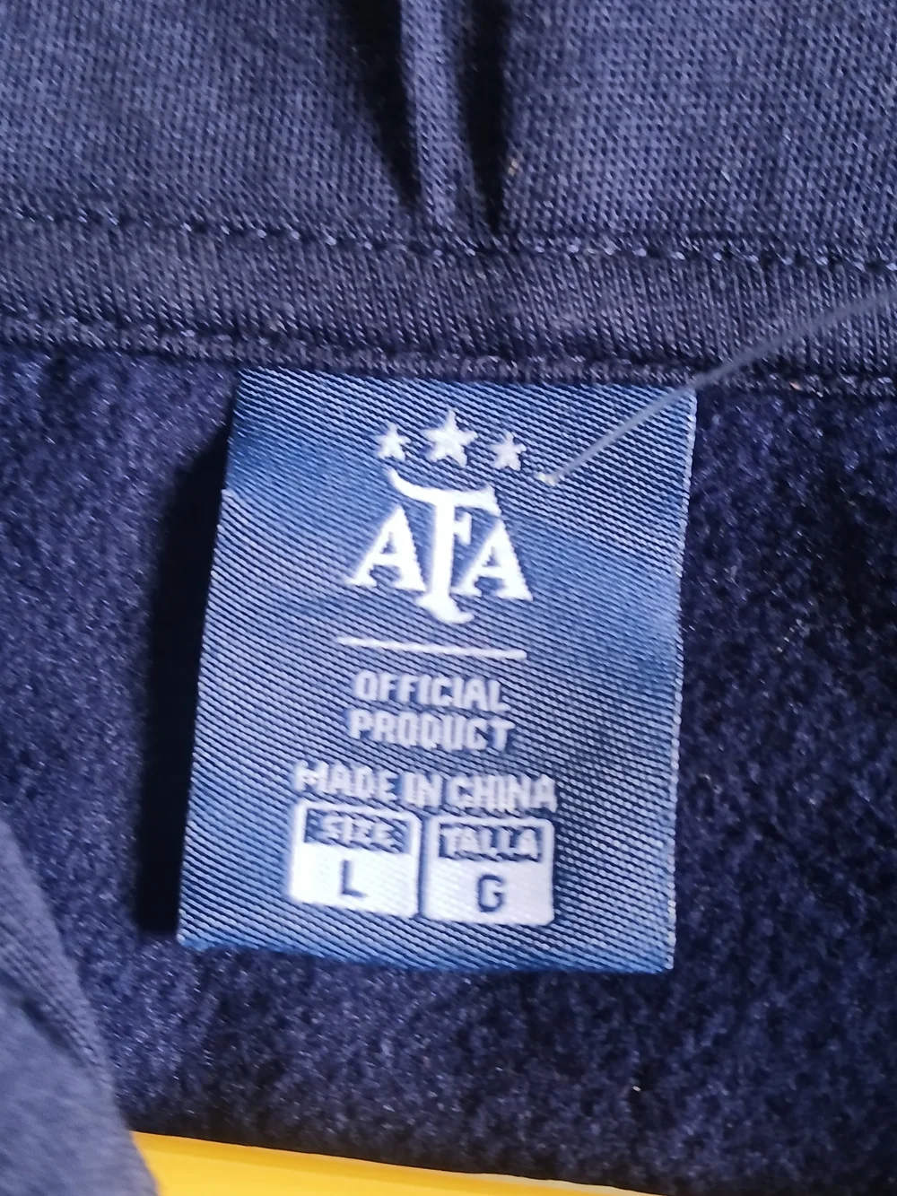 AFA | Shirts | Fa Argentina Afa Soccer Official Golf Crest Long Sleeve ...